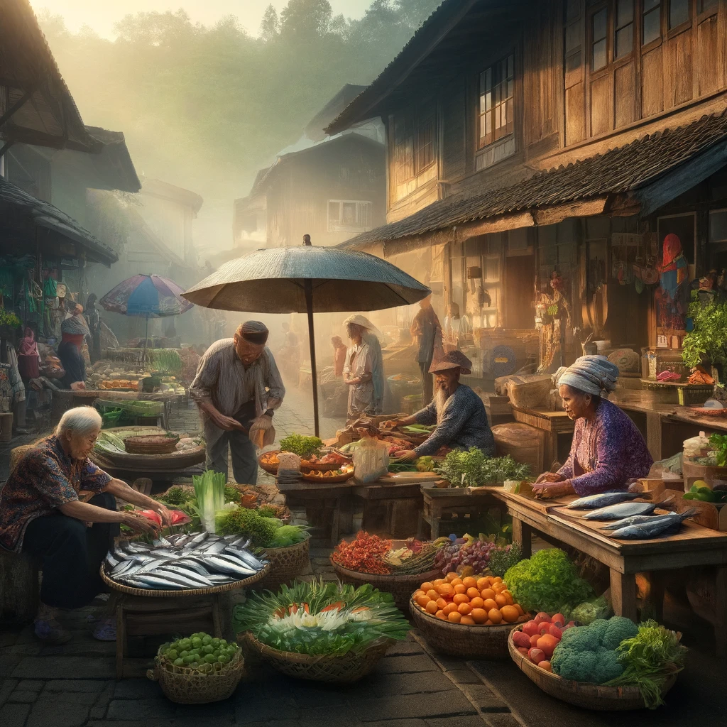 Pasar Sekeping Hati: Kisah Kecil di Antara Deretan Kaki Lima - Dongeng ...