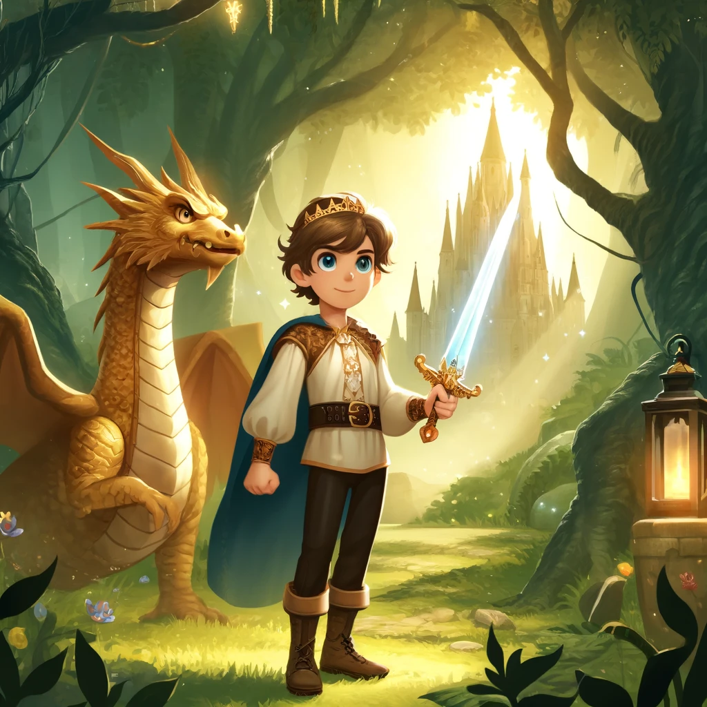 Pangeran Alden dan Pedang Ajaib - Dongeng Vortixel