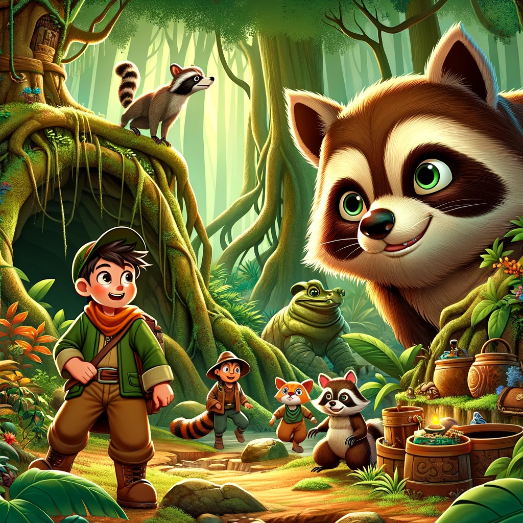 Petualangan Fosa: Misteri Hutan Terlarang - Dongeng Vortixel