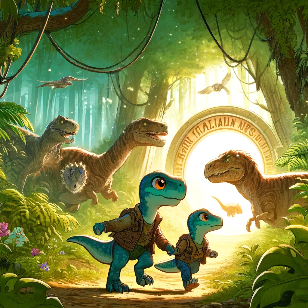 Petualangan Raptor: Kembali ke Zaman Purba - Dongeng Vortixel