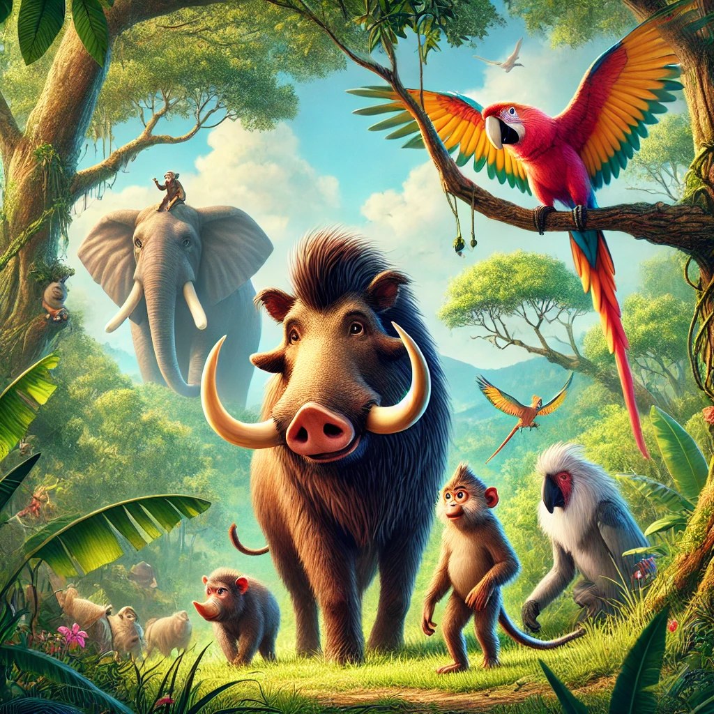 Petualangan Babi Rusa dan Rahasia Hutan Sumbawa - Dongeng Vortixel