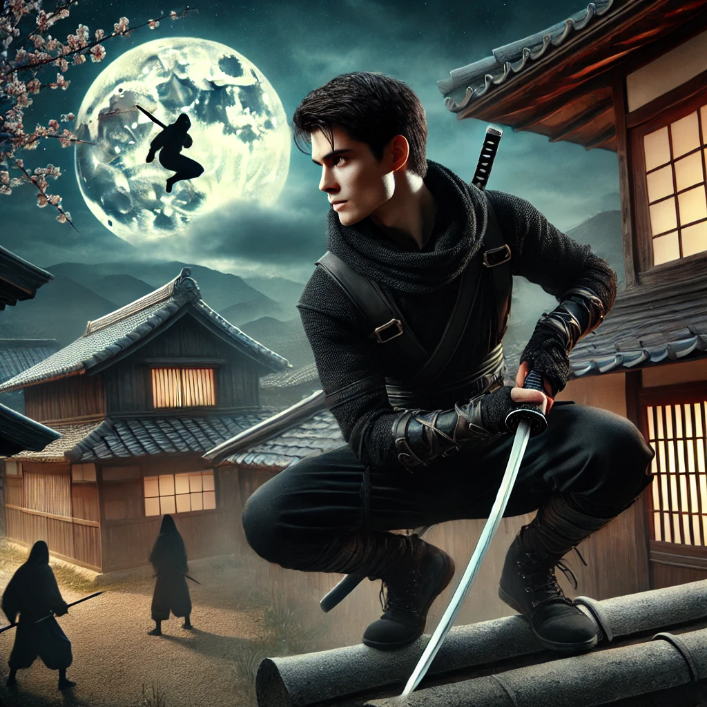 Jejak Bayangan Hitam: Misi Rahasia Sang Ninja Muda - Dongeng Vortixel