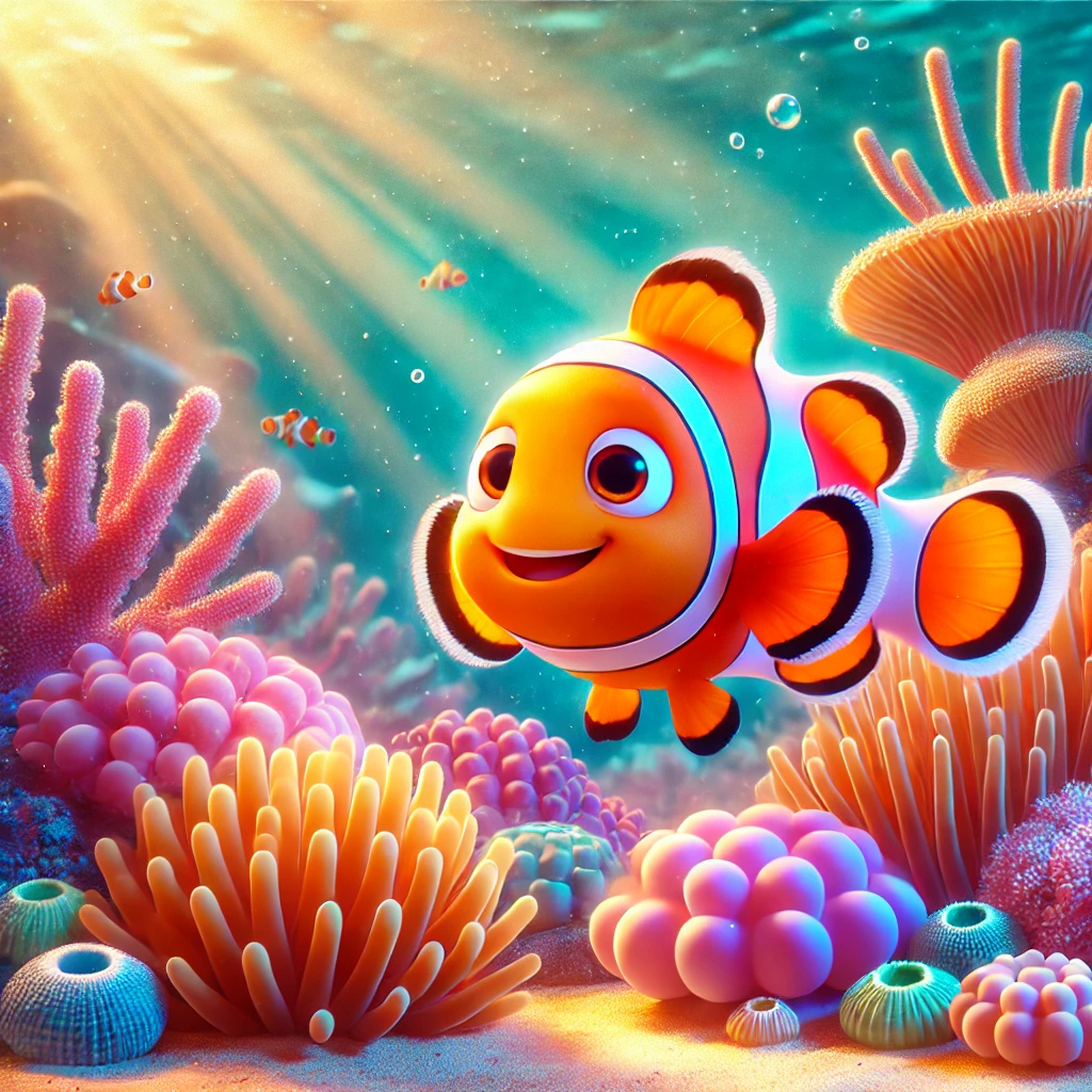 Petualangan Nemo Si Ikan Badut Mencari Terumbu Karang - Dongeng Vortixel